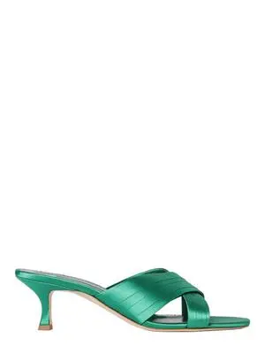 Manolo Blahnik Heeled Sandals - Green