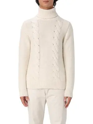 K-WAY Chunky Knit Turtleneck Jumper - Beige