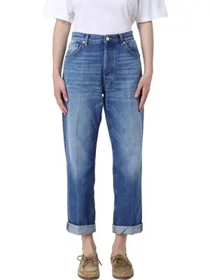 DONDUP Cropped Denim Jeans - Blue
