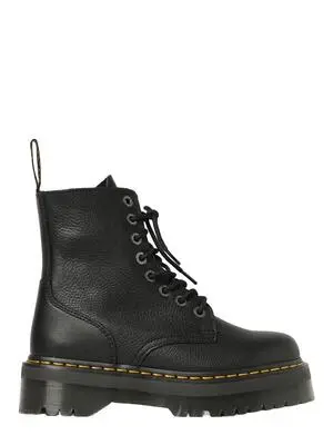 Dr. Martens Platform Combat Boots - Black
