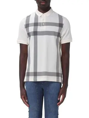 Barbour Casual Polo Shirt In Cotton With Check Motif - Multicolor