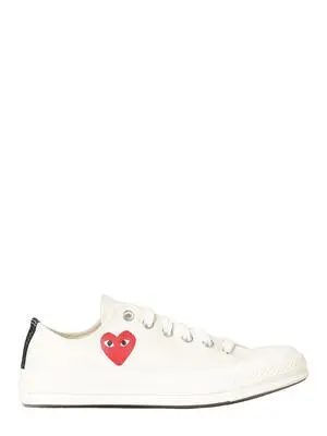 CONVERSE X COMME DES GARONS PLAY Chuck Taylor 70 Low Top Sneakers - Beige
