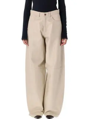 HAIKURE Wide Leg Trousers - Beige