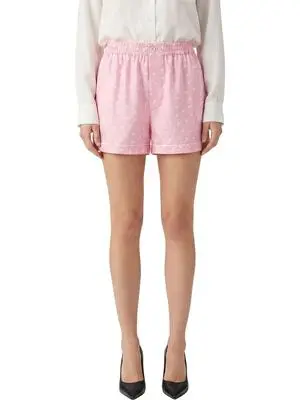 Moschino Printed Shorts - Beige