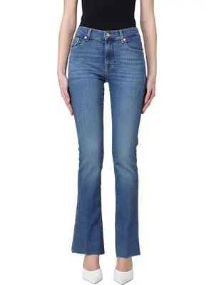 7 For All Mankind Slim Fit Stretch Denim Jeans - Blue