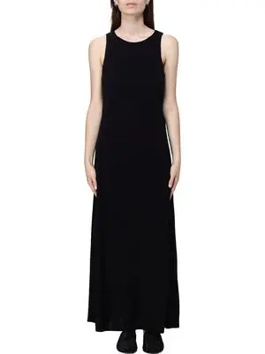 Max Mara Long Off-the-shoulder Tunic In Viscose Jersey - Black