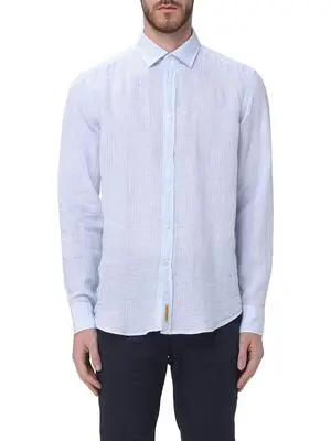 B.D.BAGGIES Basic Cotton Shirt - Gnawed Blue