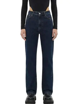 TOTEME Toteme Straight Leg Denim Jeans Indigo