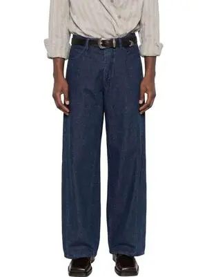 SUNFLOWER Denim Wide-leg Jeans - Blue