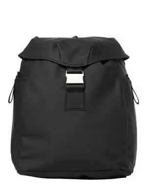 Rains Backpack With Buckle Closure - Black