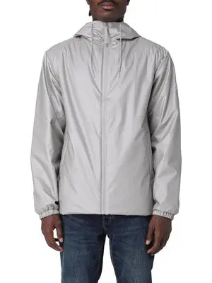 Rains Zip-up Hooded Jacket - Grey