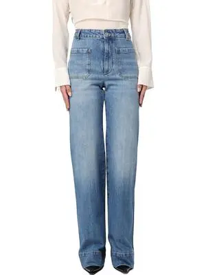 Victoria Beckham Alina High-waisted Straight Leg Jeans - Blue