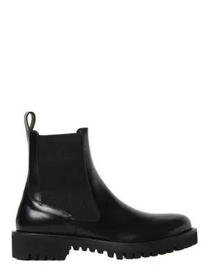 Valentino Garavani Leather Chelsea Boots - Black