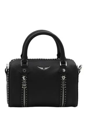 Zadig&Voltaire Studded Top Handle Bag - Black