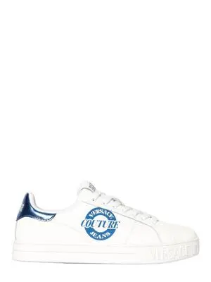 Versace Versace Jeans Couture Leather Sneakers White