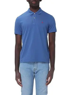 BROOKSFIELD Polo Shirt Men Colour Gnawed Blue