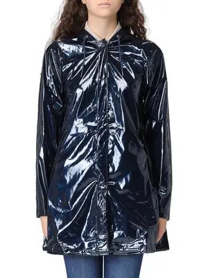 Rains Waterproof Hooded Jacket - Blue