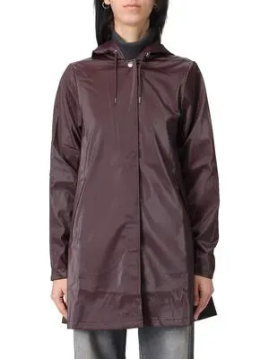 Rains Waterproof Hooded Jacket - Burgundy