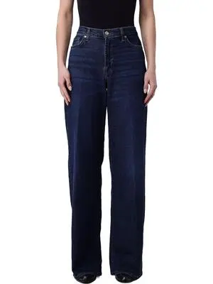 7 For All Mankind Wide Leg Jeans - Blue
