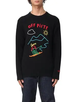 MC2 SAINT BARTH Jumper With Graphic Design - Black