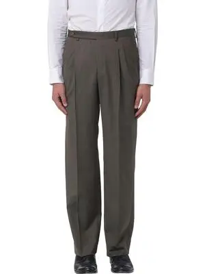 Brioni Tailored Pleated Trousers - Kaki
