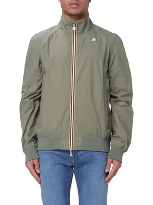 K-WAY Zip-up Bomber Jacket - Green