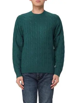 MC2 SAINT BARTH Cable Knit Pullover - Green