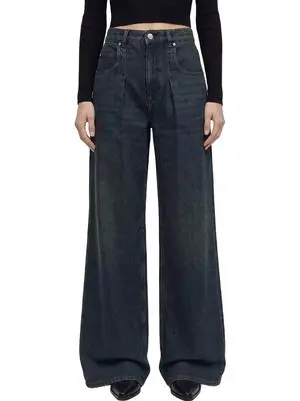Isabel Marant Étoile Denim Flare Jeans - Black