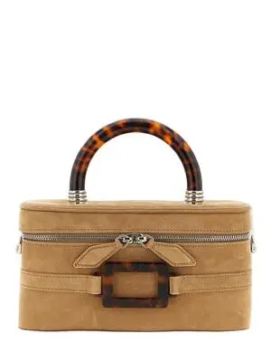 ROGER VIVIER Mini Vanity Case - Beige