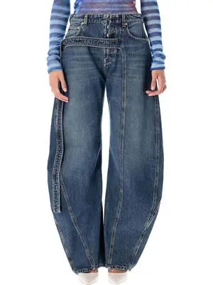 JEAN PAUL GAULTIER Denim Trousers - Blue