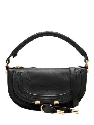 Chloé Leather Shoulder Bag - Black