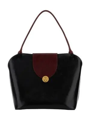 Versace Vivian Leather Bag - Black