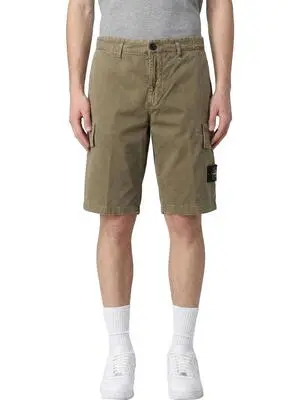 Stone Island Cargo Shorts - Green