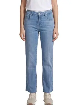 7 For All Mankind Slim Fit Stretch Denim Jeans - Gnawed Blue