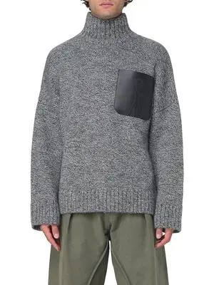 JW Anderson High Neck Pocket Jumper - Black