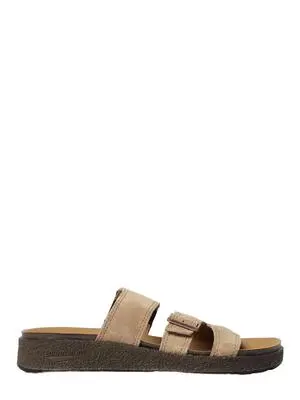 Blundstone Suede Flat Sandals - Sand