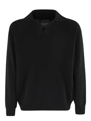 ROBERTO COLLINA Polo Shirt Colour - Black