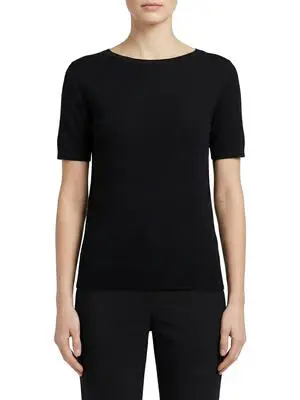 Theory Knit Jumper - Black