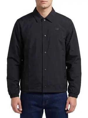 NEW BALANCE Polyester Shirt Jacket - Black