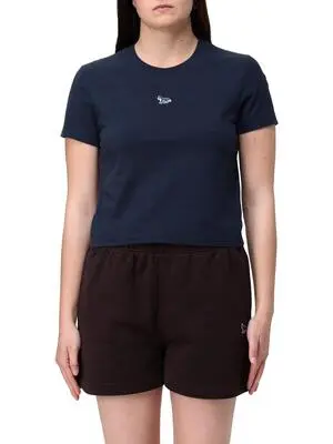 Maison Kitsuné Logo Cotton T-shirt - Blue