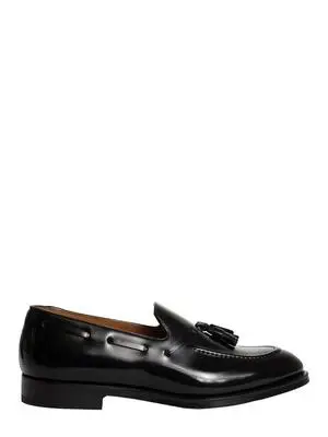 DOUCAL'S Doucal's Tassel Loafers Black