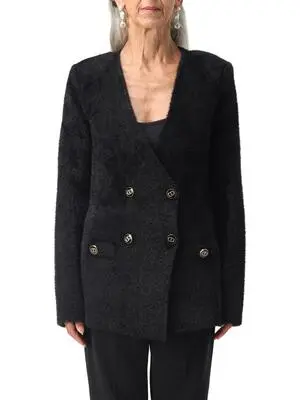 TWINSET Double-breasted Blazer - Black