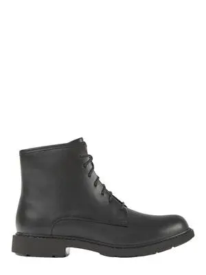 Camper Lace-up Ankle Boots - Black
