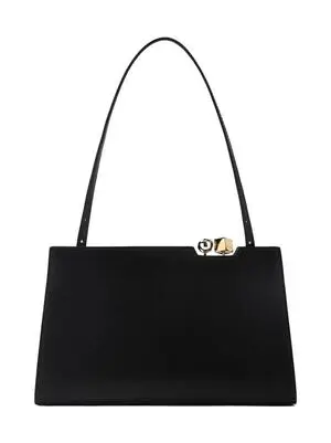 Jacquemus Le Salon Leather Bag - Black