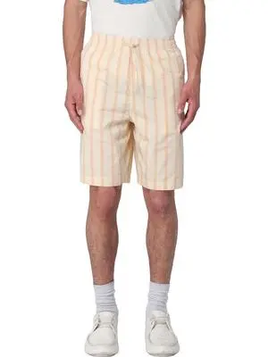 Lacoste Striped Drawstring Shorts - Peach