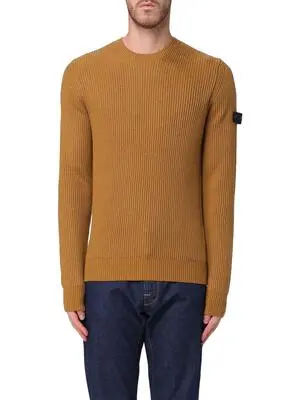 Peuterey Ribbed Crew Neck Jumper - Camel