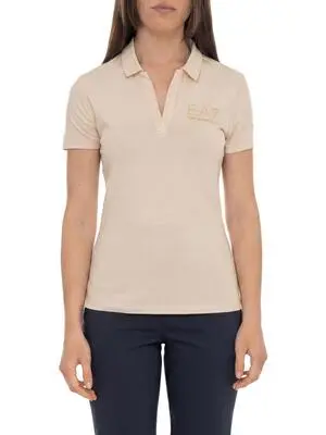 EA7 Polo Shirt - Beige
