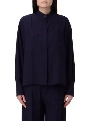 DONDUP Viscose Blend Shirt - Blue
