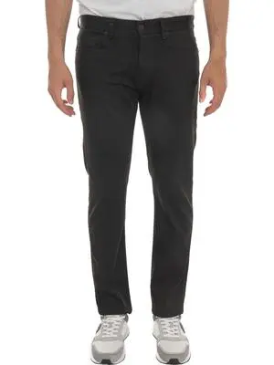 BOSS Trousers In Twill Slim Fit - Black
