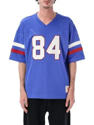 Champion V-neck Sports T-shirt With Contrasting Trim - Blue